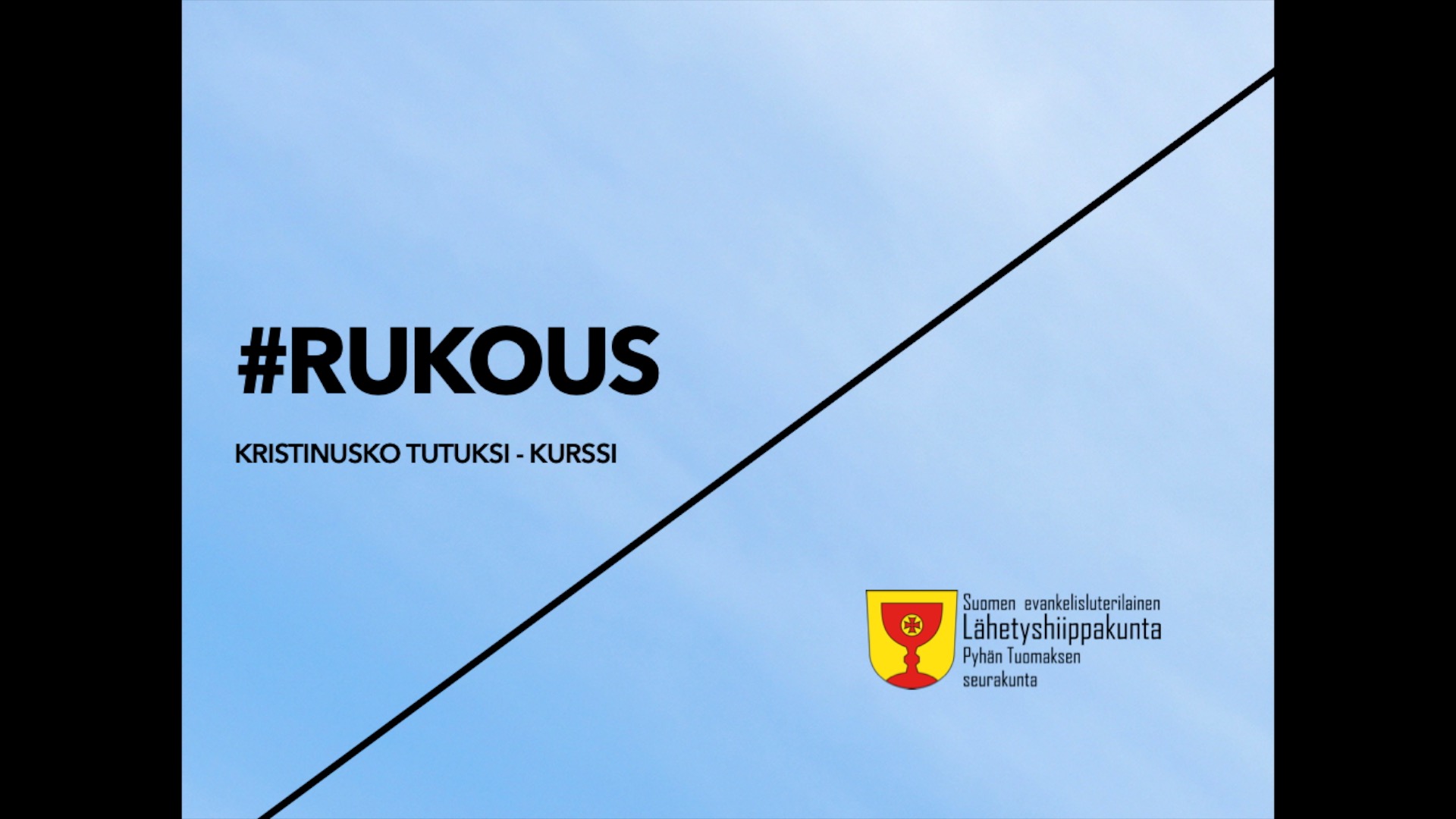 Kristinusko tutuksi – kurssi: #RUKOUS - Studio KryptaStudio Krypta